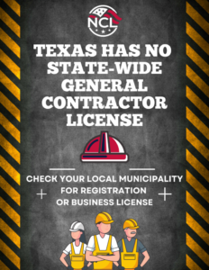 Texas General Contractor Licenses - Nationwide Contractor Licensing